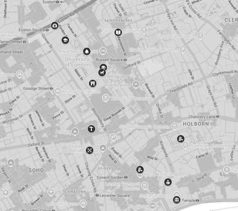 Law's Places and Spaces Walking Tour | The Law and the Humanities Hub ...